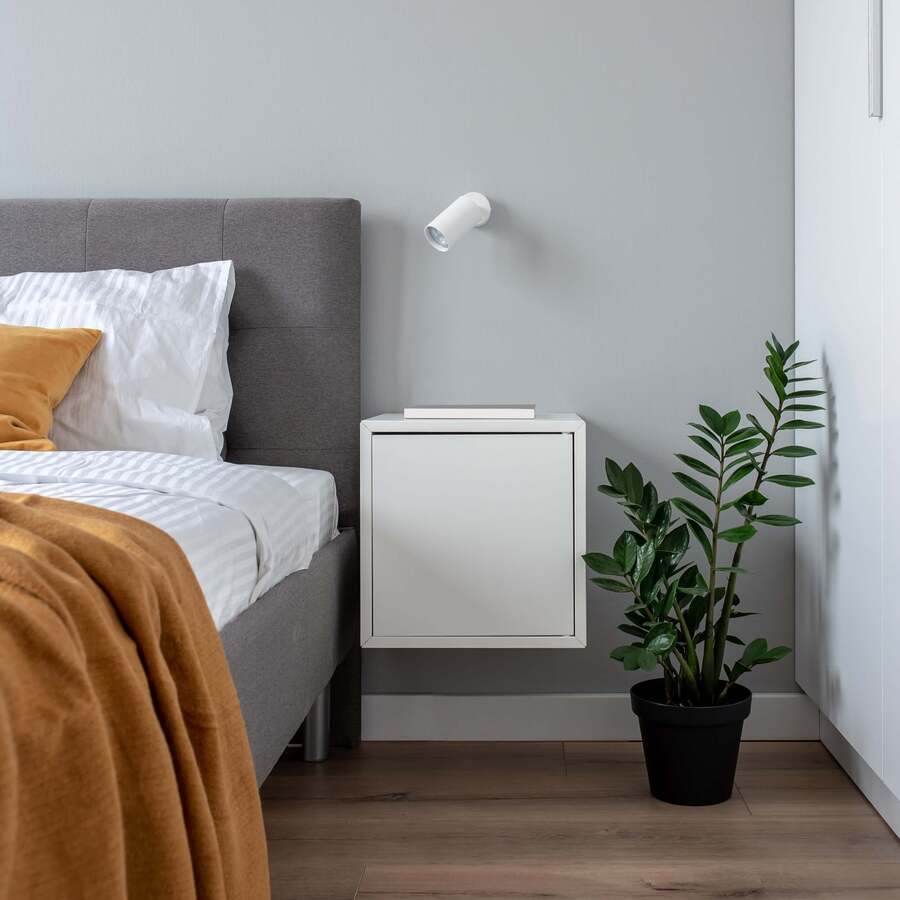 Spot Snow 1xGU10 biała | Light Prestige